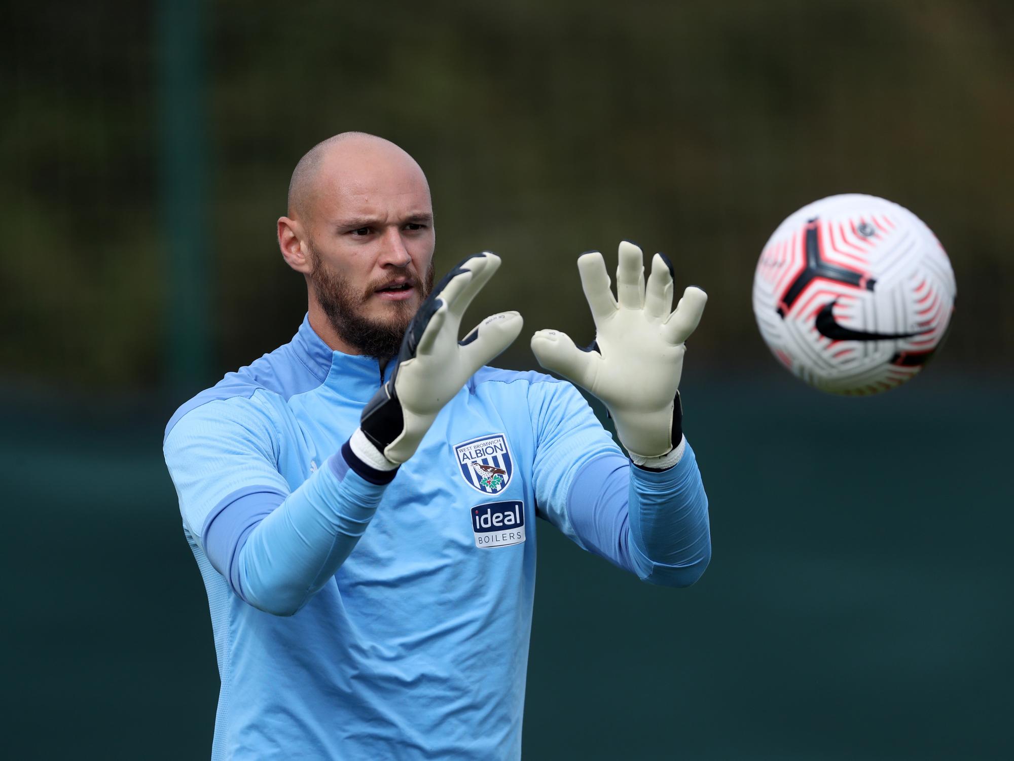 David Button in profile | West Bromwich Albion